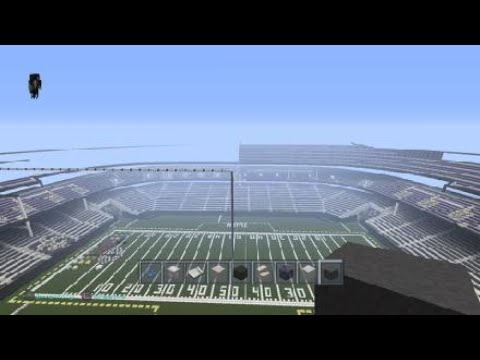 Minecraft: Mercedes-Benz Superdome/WrestleMania 34 Venue (Part 1) - YouTube