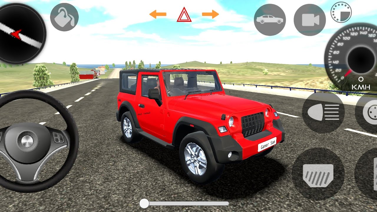 Mahindra Thar Driving 3D 4*4 Gameplay I Indian Cars Simulator 3D ...