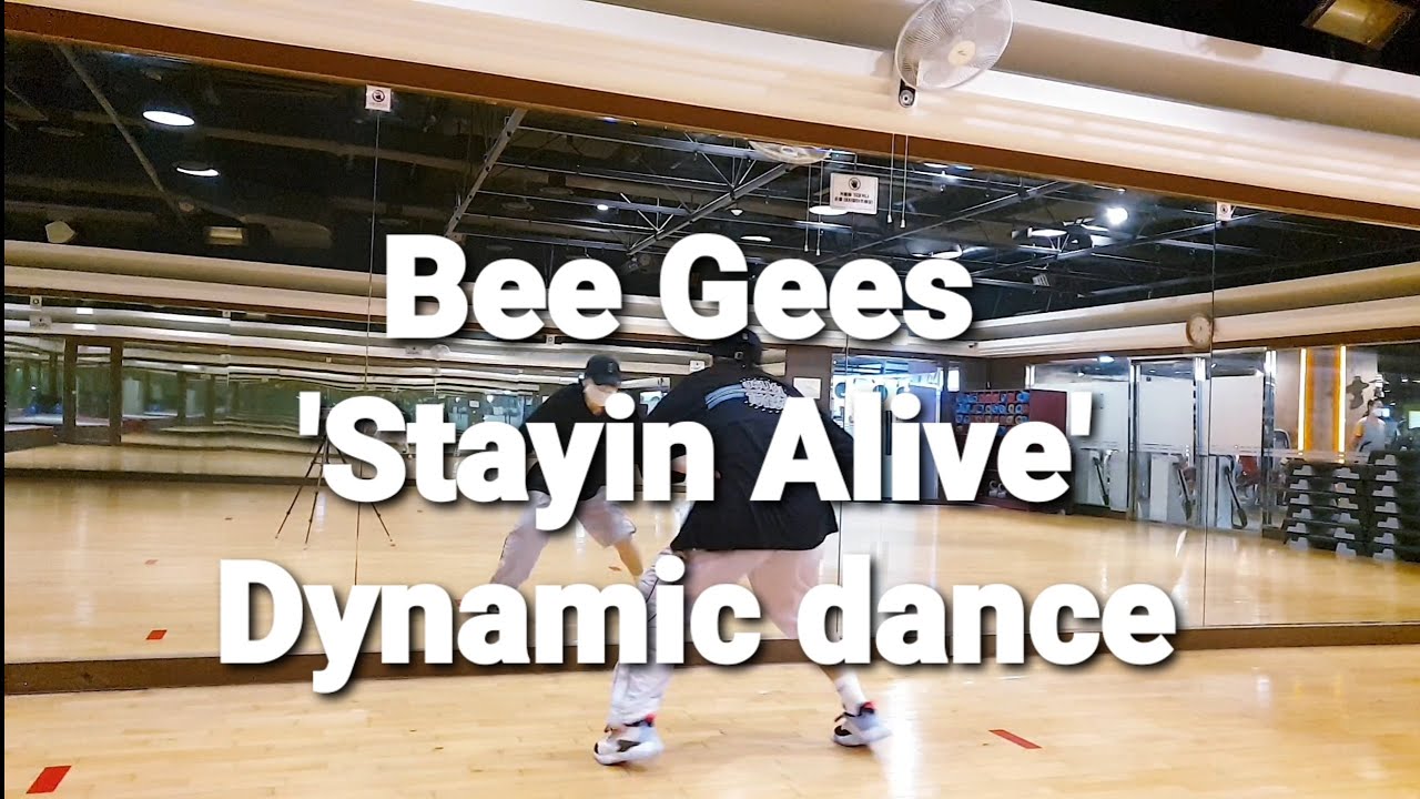 Bee Gees ' Stayin alive' -dynamic dance- G-Exercise - YouTube