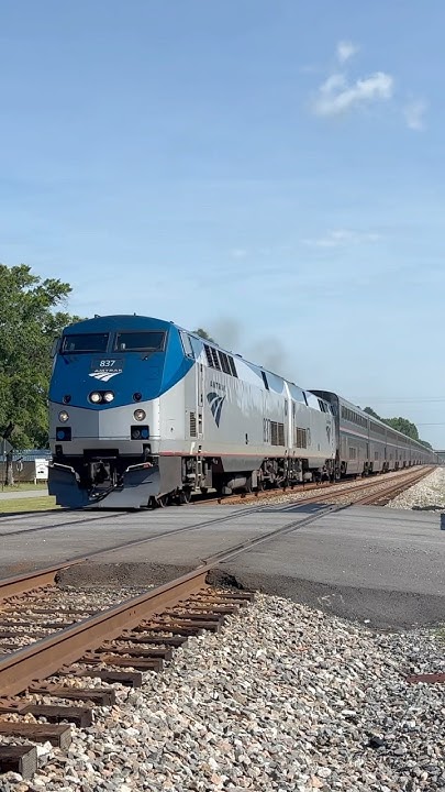 Amtrak 837 #railtrack #railway #railwaycontent #train - YouTube