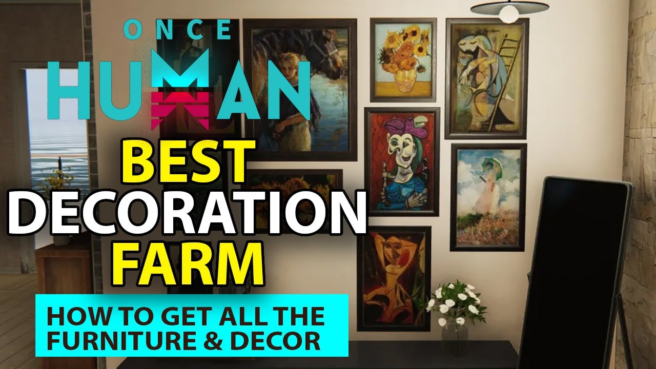 Once Human | Furniture & Decorations Formulas Guide | How to Obtain ...