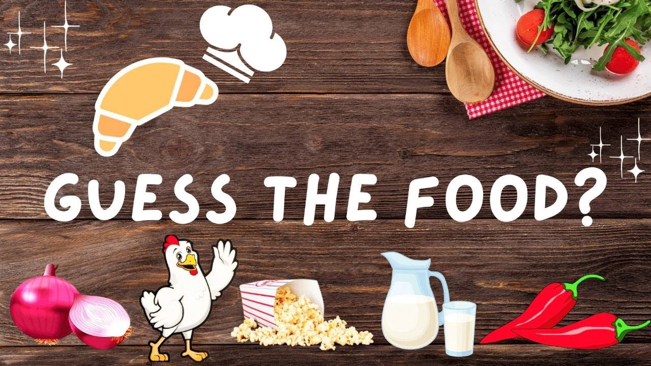 Guess the food | Puzzles for Kids | Guess the food by emoji | Guess the ...