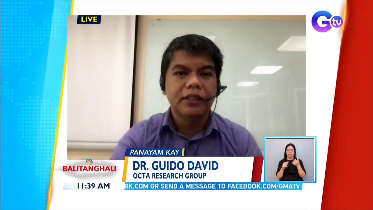 Panayam kay Prof. Guido David, OCTA Research | BT - YouTube