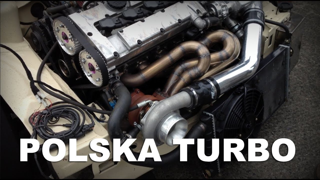 Polska Turbo Engine vs 2.0 Turbo Trabant Black beast 1/4 Race - YouTube