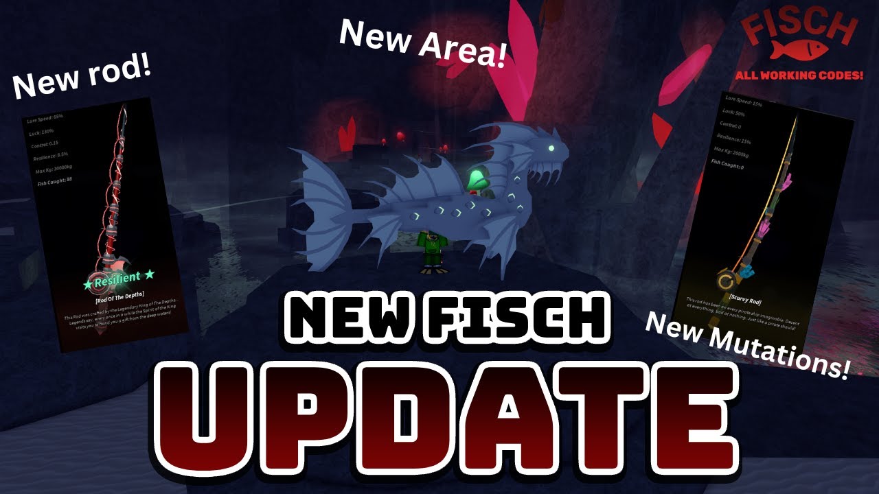 Everything YOU Need To Know About Fisch's Update! (NEW) 😁 - YouTube