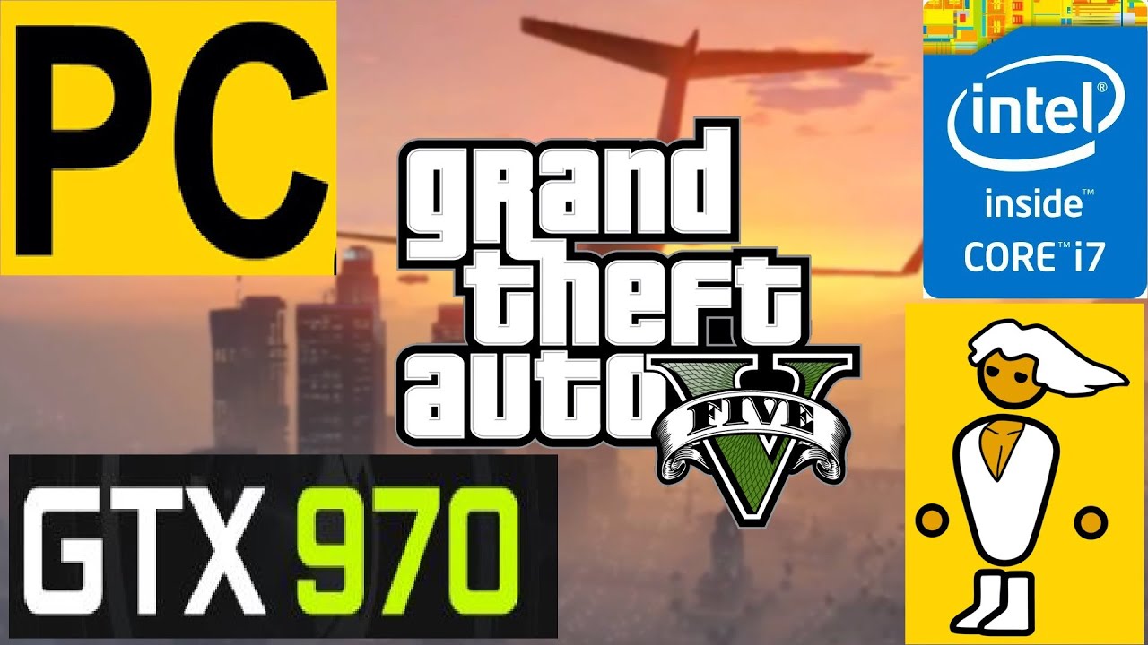 GTA 5 PC Benchmark MSi GTX 970 4G Gaming - YouTube