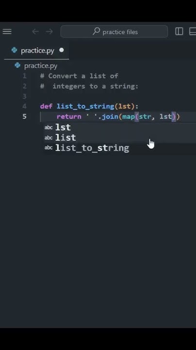 Convert a list of | #python #pythonprogramming#coding#learnpython #pythonforbeginners - YouTube