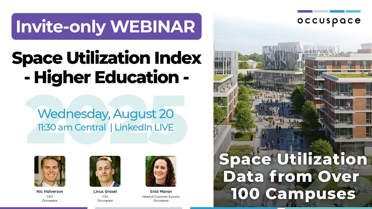 Occuspace s Space Utilization Index 2025 Unpacking the Data for Higher ...