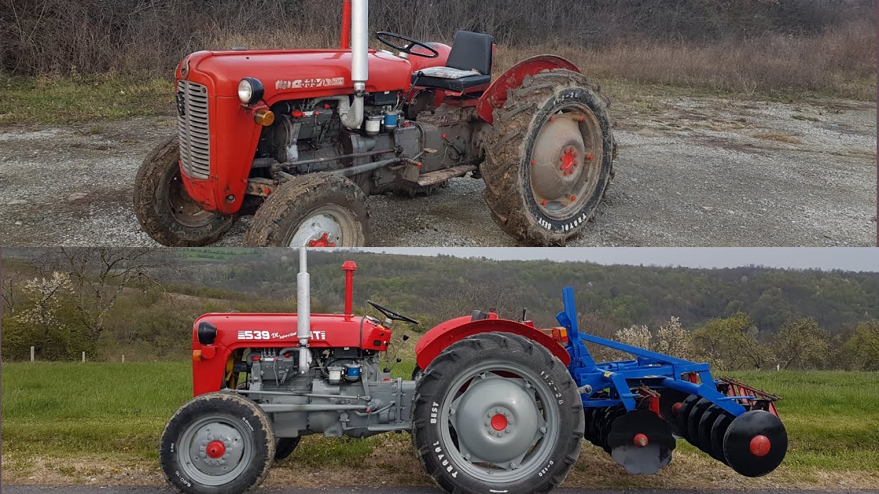 Kako je nekada izgledao IMT 539 Dl Specijal i kako sada izgleda. - YouTube