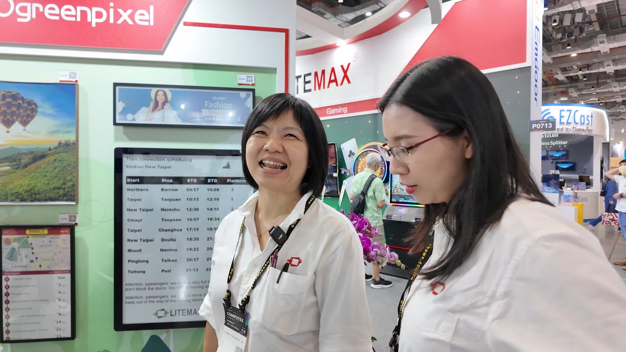 Litemax at Computex 2024: AI, OLED, Mini-LED, Sunlight Readable, Touch ...