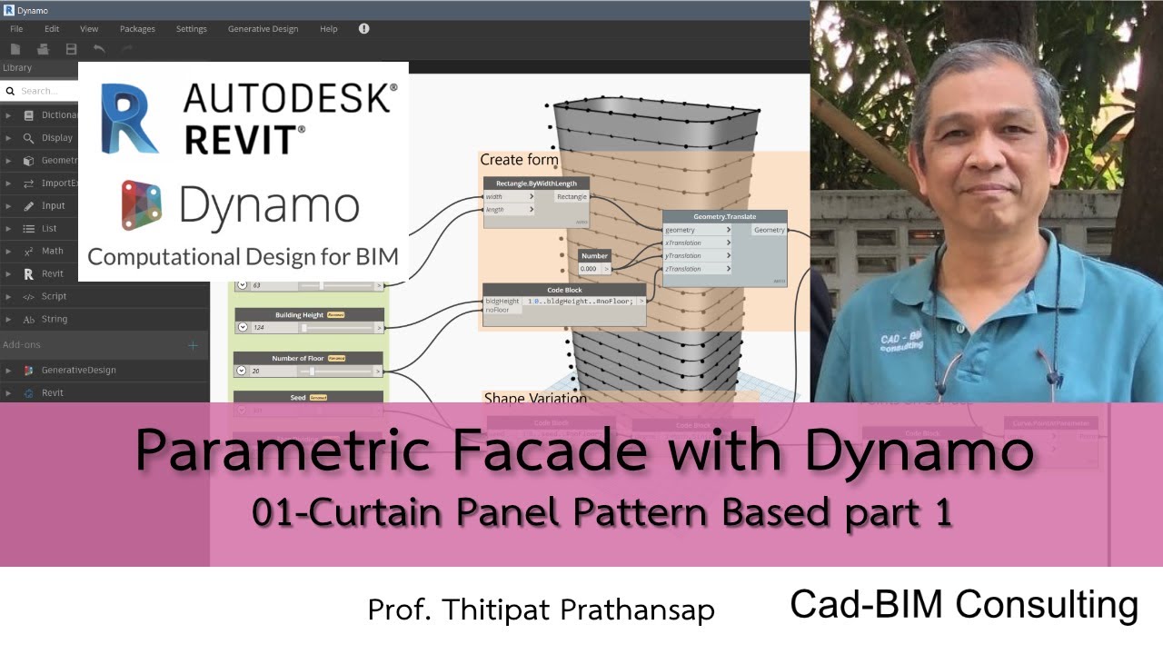 01-Basic Curtain Panel Pattern Based Part 1 - YouTube