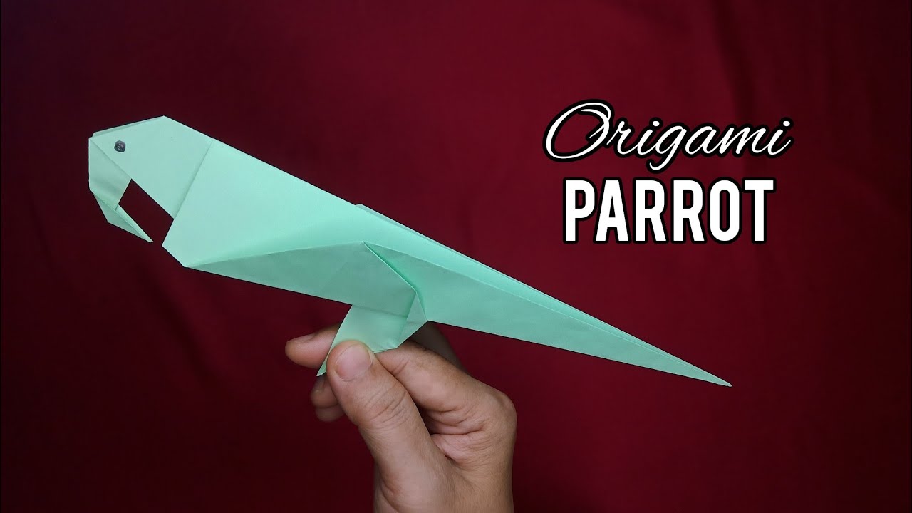 Origami Parrot | Easy Paper Parrot | Best Paper Parrot | Parrot | DIY ...