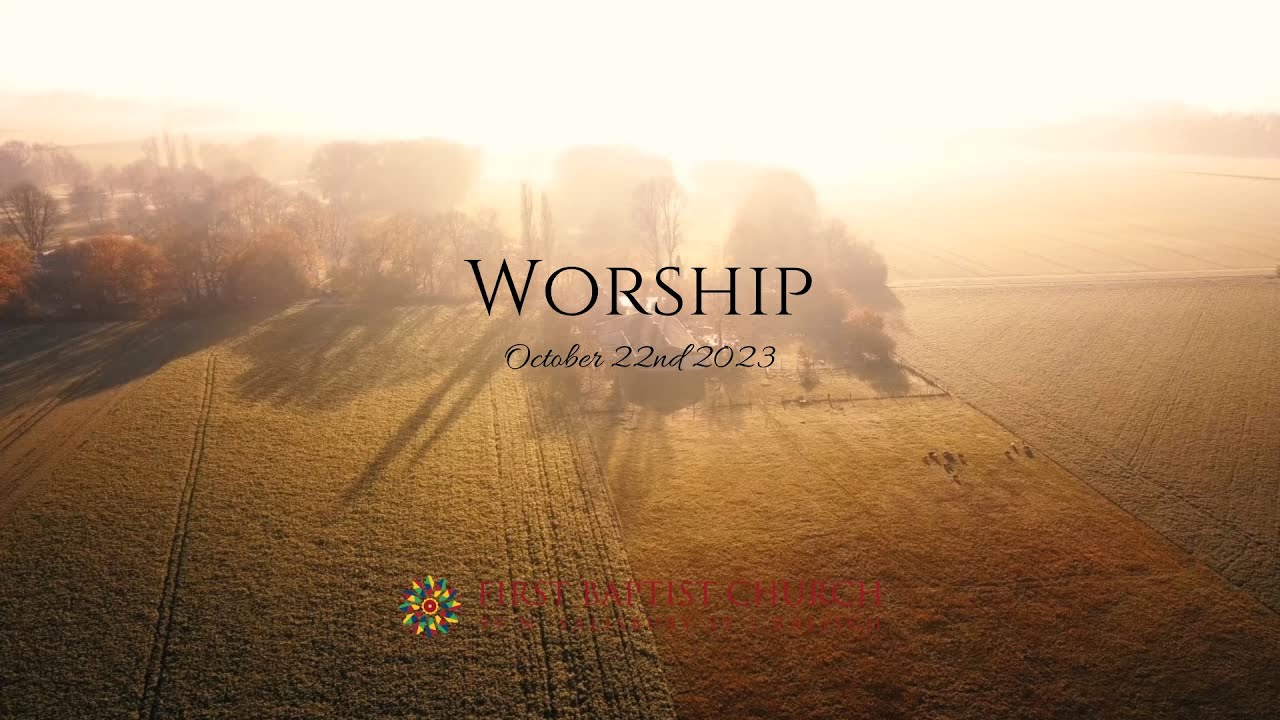 October 22nd Worship Service - YouTube