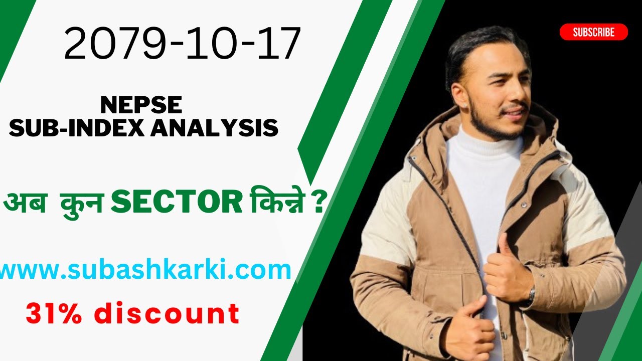 NEPSE SUB-INDEX ANALYSIS|NEPAL STOCK MARKET|NEPSE CHART ANALYSIS|TODAY ...