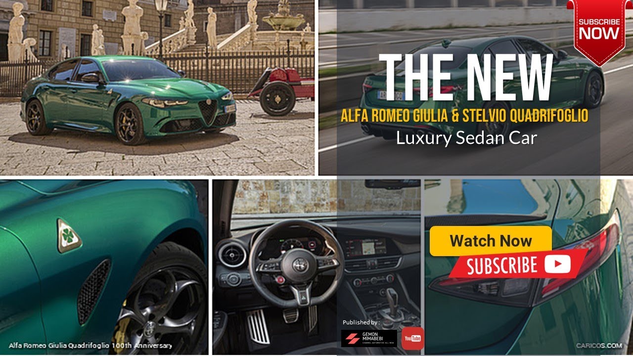 The 2024 Alfa Romeo Giulia & Stelvio QUADRIFOGLIO facelift Review Price ...