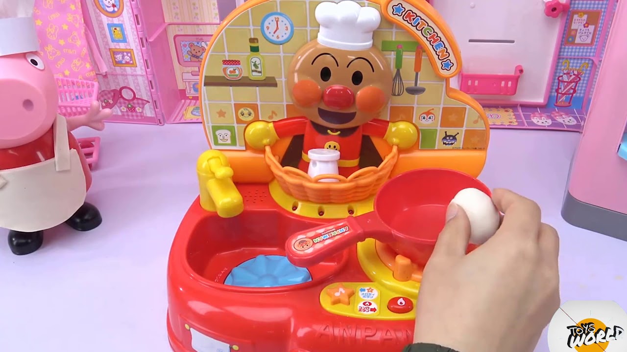 Baby Doll Cooking Kitchen Toys Play - YouTube