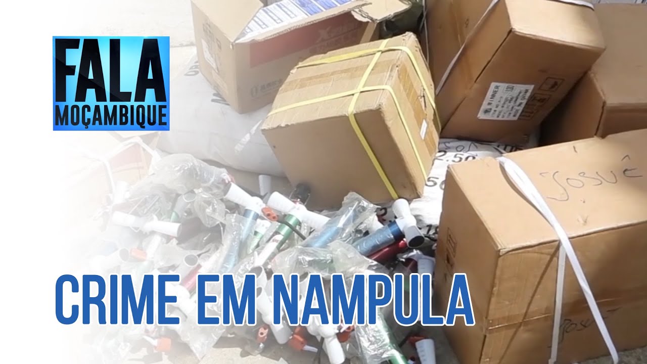 Bandidos aterrorizam armazenistas na cidade de Nampula - YouTube