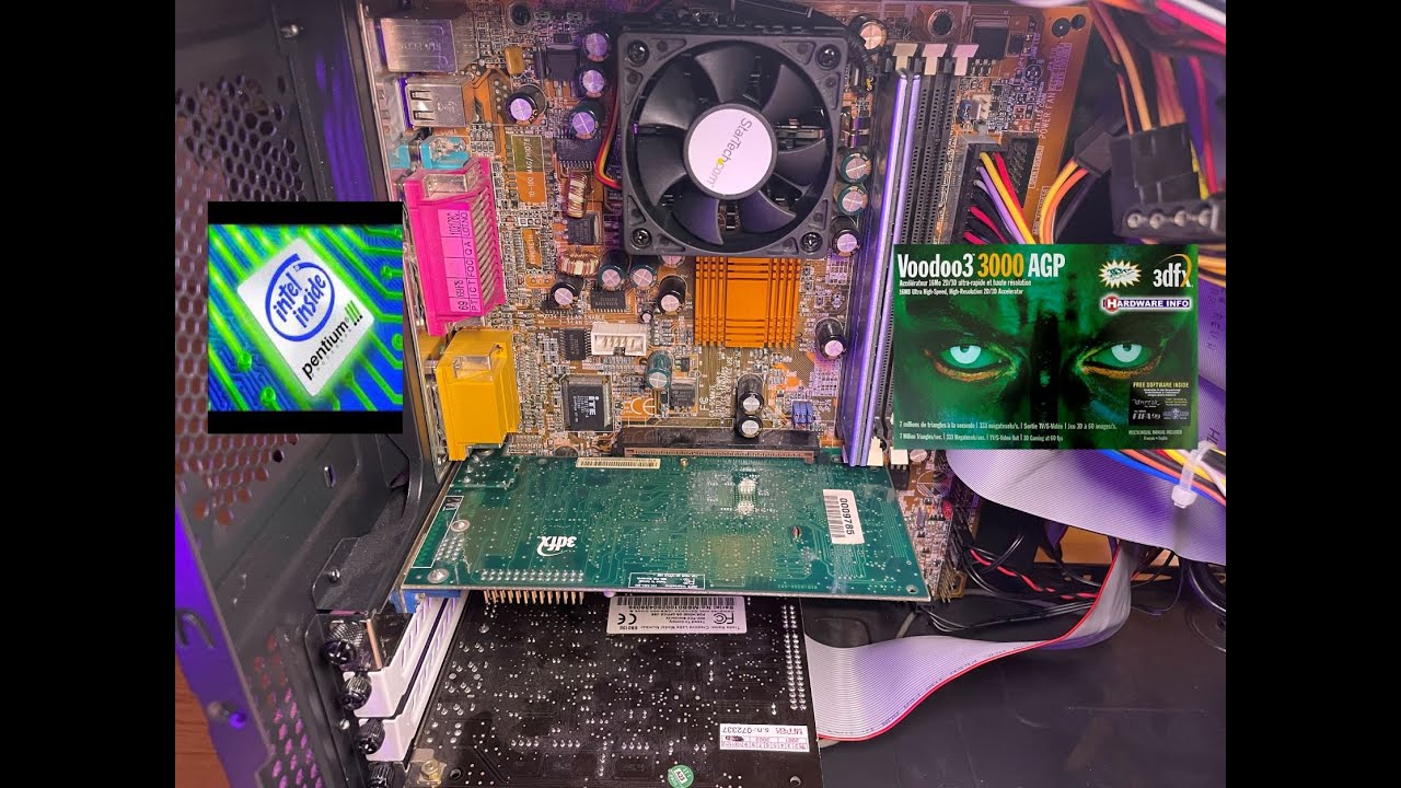 3dfx Voodoo 3, Pentium 3 Retro PC Build (2022) - YouTube