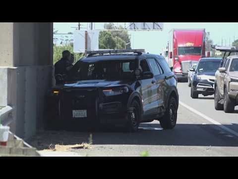 Suspect steals Sacramento police car before chase ends near Lodi