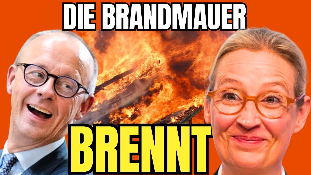 Unfassbar: Die Brandmauer droht zu kollabieren! - YouTube