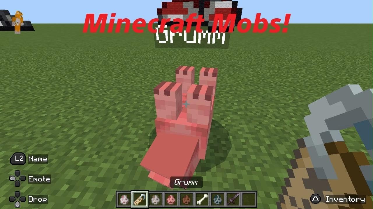 UNIQUE MINECRAFT MOBS TUTORIAL!!! - YouTube