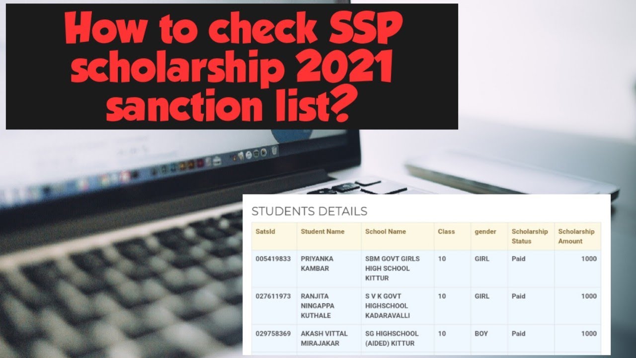 how-to-check-ssp-scholarship-sanction-list-sspscholarshipkannada