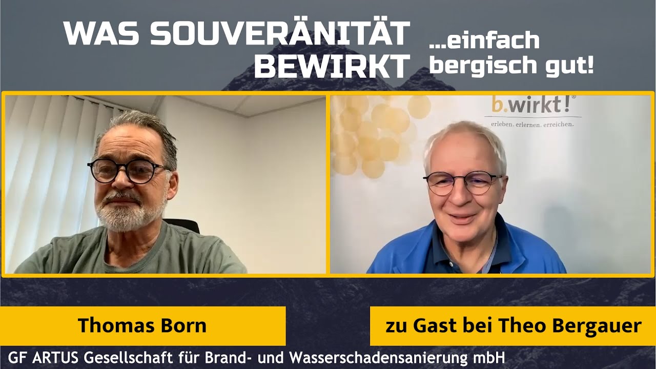 Souveränitäts Talk #52 mit Thomas Born - Ein Team wie die Faust aufs ...