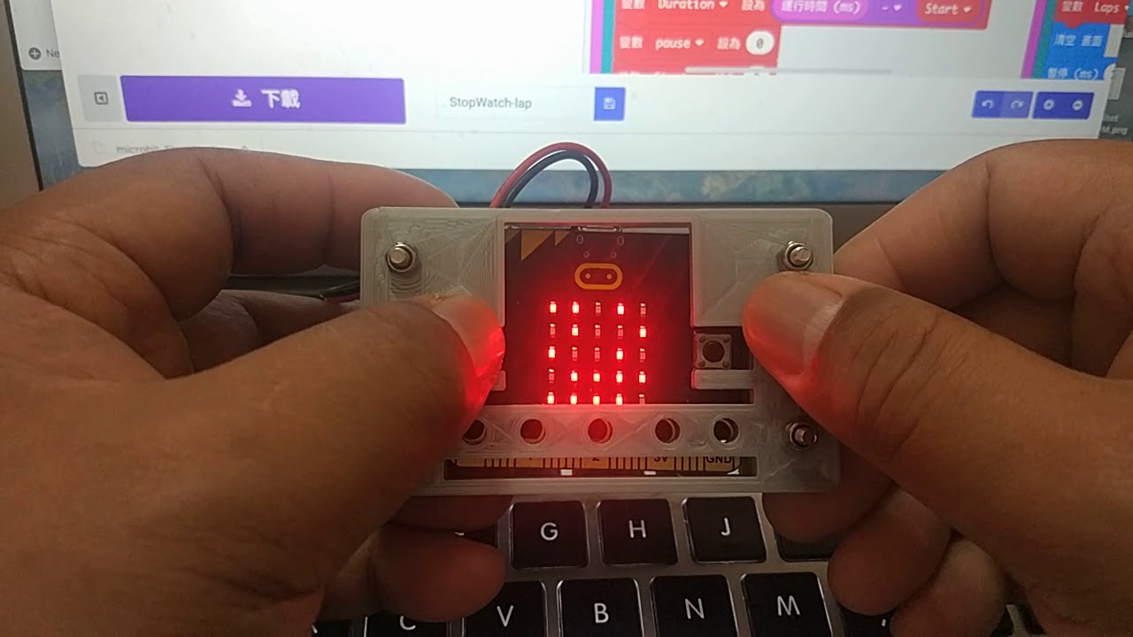Microbit StopWatch YouTube Microbit StopWatch YouTube