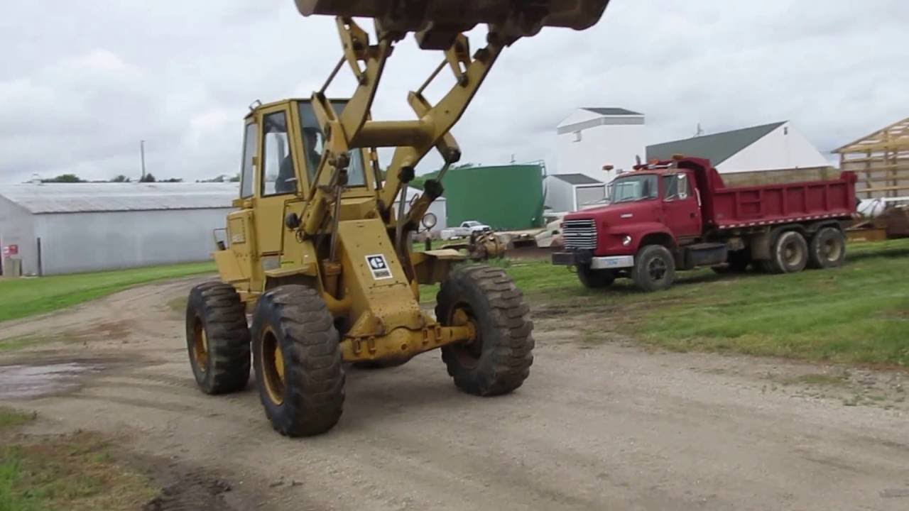 1978 Caterpillar Z 930 Loader, - YouTube