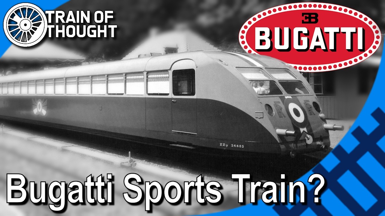 Bugatti's Incredible Sports-Train - Bugatti Railcars - YouTube