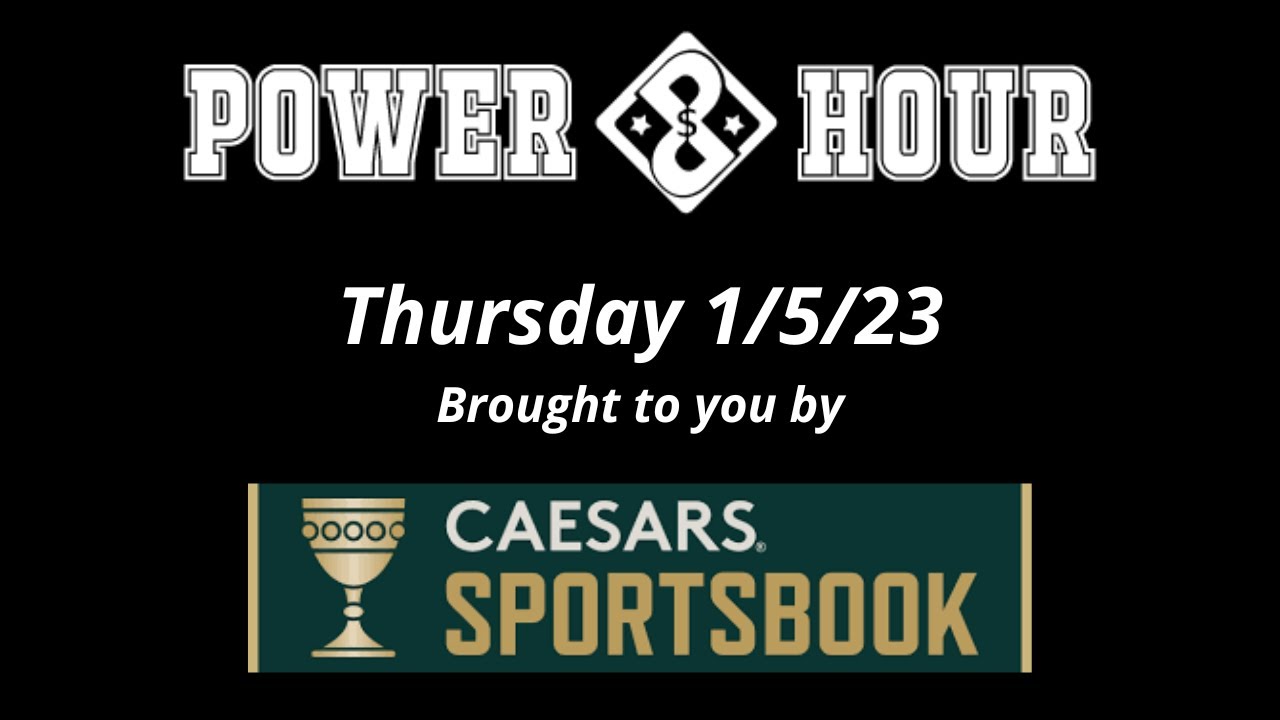 Picks & Parlays Power Hour - Thursday 1/5/23 - NFL - CFL- NCAAF - YouTube
