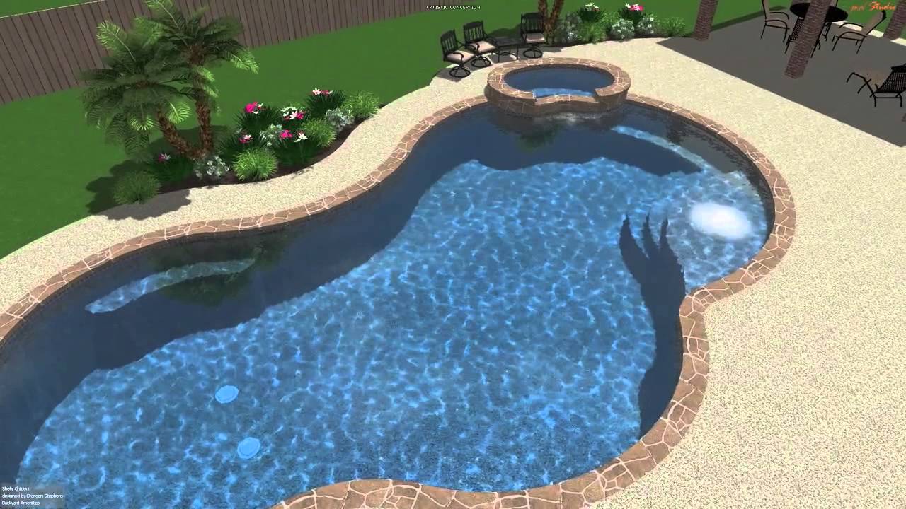 Childers Pool - Backyard Amenities - YouTube