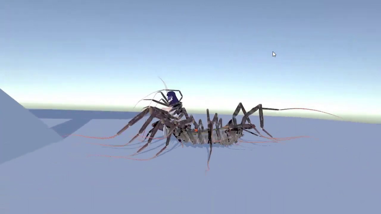 House centipede girl in VRChat - YouTube