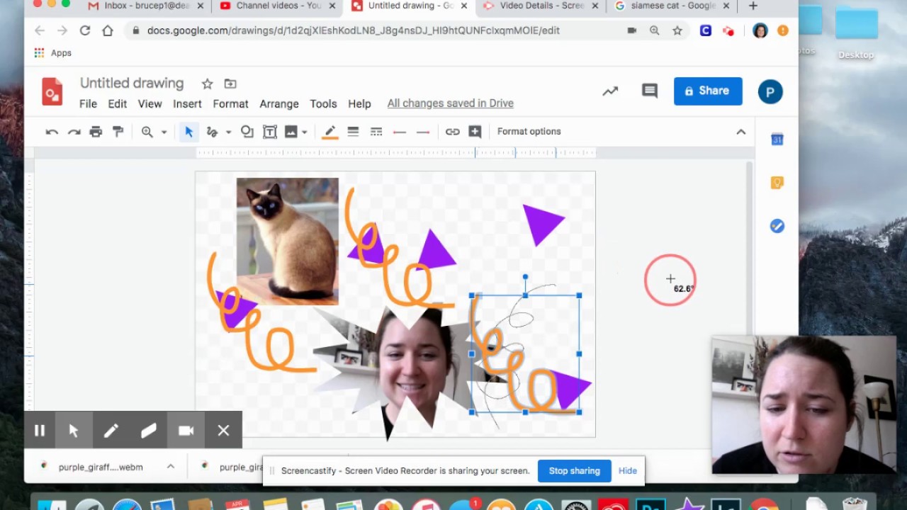 Digital Identity Collage in Google Drawings - YouTube