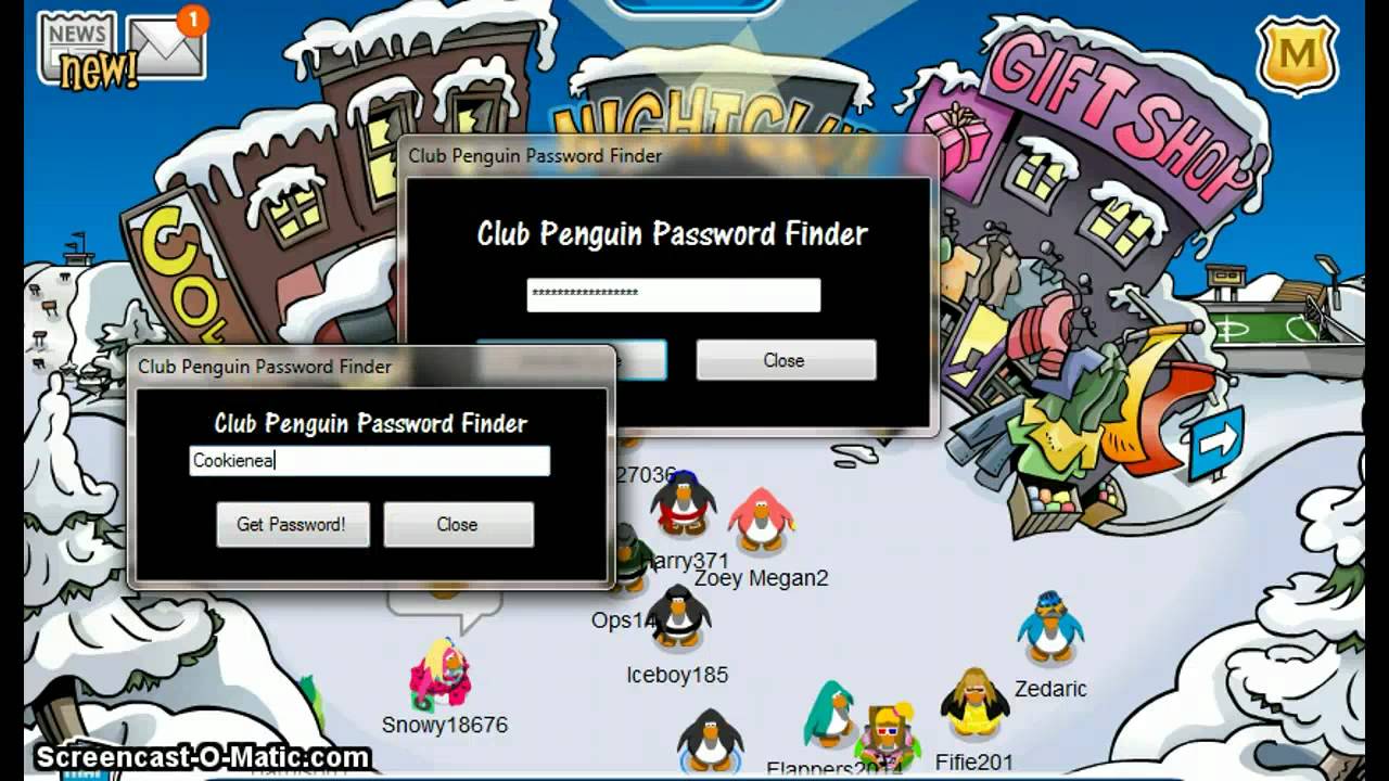 Club Penguin Password Finder 1.0 - YouTube