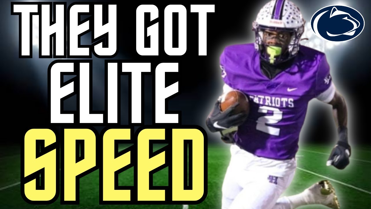 Carmelo Taylor Is EXPLOSIVE | 4⭐️ Penn State 2023 Wide Receiver Recruit ...