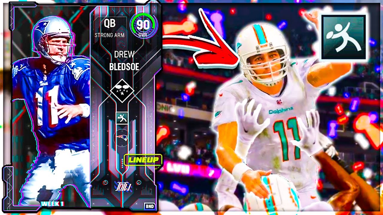 CAN DREW BLEDSOE WIN US A LEGEND SUPER BOWL (TEAM OF THE WEEK DREW ...