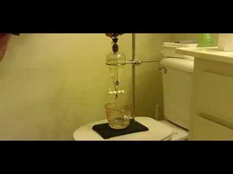 Waterfall Gravity Bong - YouTube