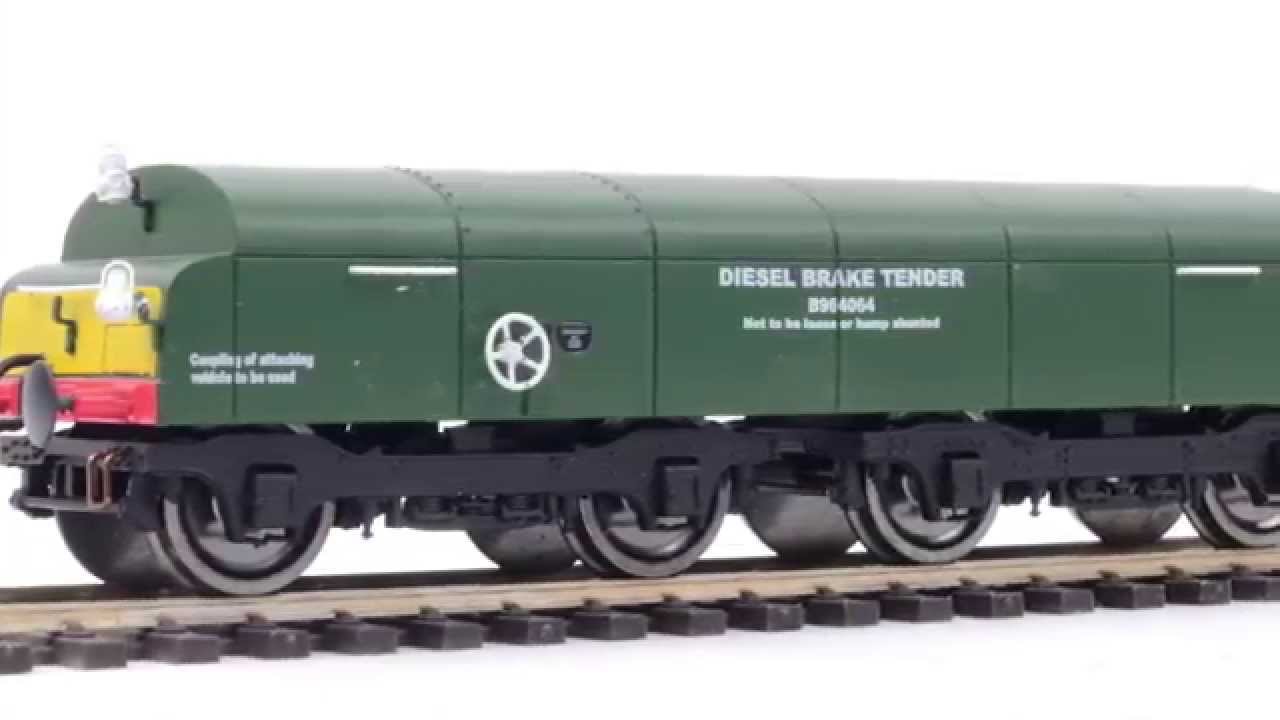 Diesel brake tender decorated sample - as featured in HM96 - YouTube