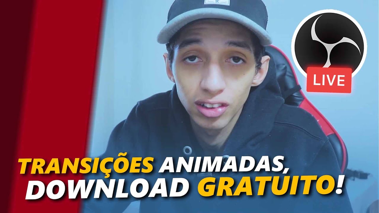TRANSIÇÕES DE TELA GRÁTIS PRA SUA LIVE E VÍDEO DO YOUTUBE! (TUTORIAL ...