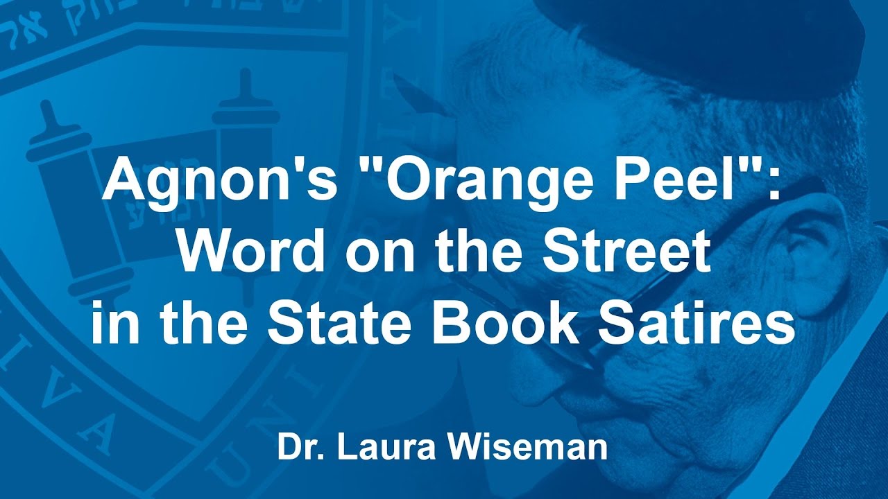 The Orange Peel and Other Satires by S.Y. Agnon - fertattoo