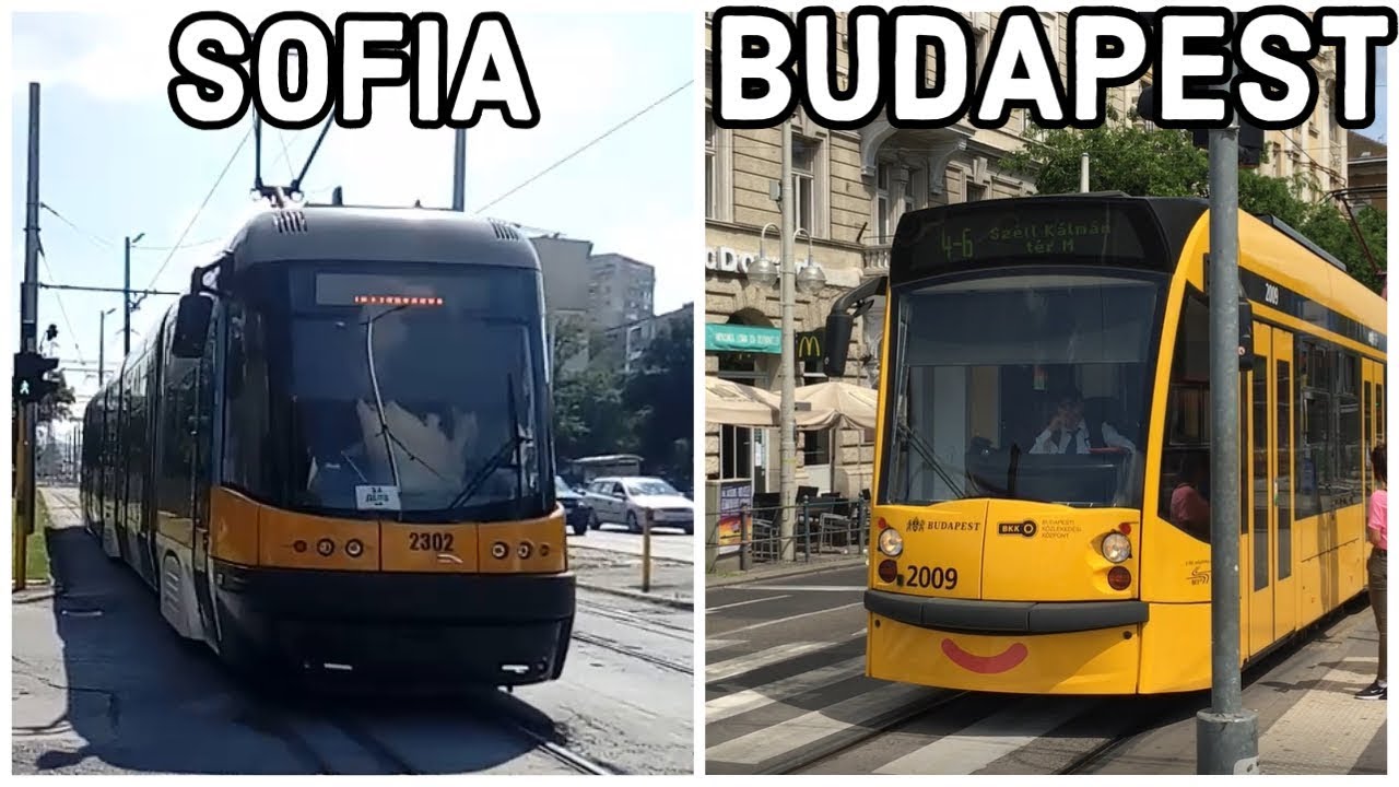 Trams | Sofia vs Budapest - YouTube