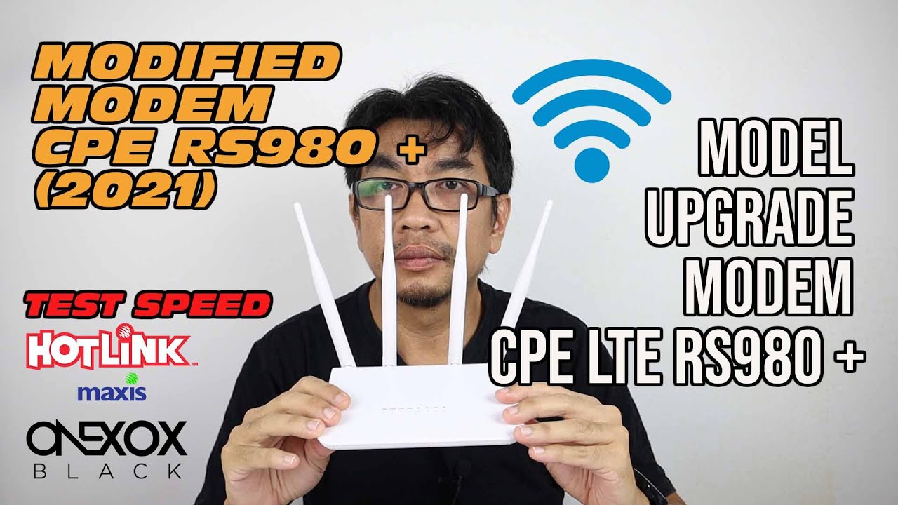 MODEM CPE RS980+ 2021 | MODEL TERBARU UPGRADE MODEM CPE LTE RS980 ...