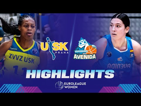 ZVVZ USK Praha v Perfumerias Avenida | Quarter-Finals Highlights | EuroLeague Women 2022-23