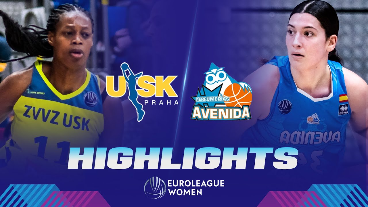 ZVVZ USK Praha v Perfumerias Avenida | Quarter-Finals Highlights ...