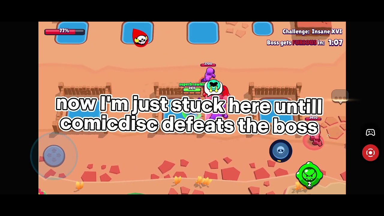 I beat insane 16 in brawl stats - YouTube