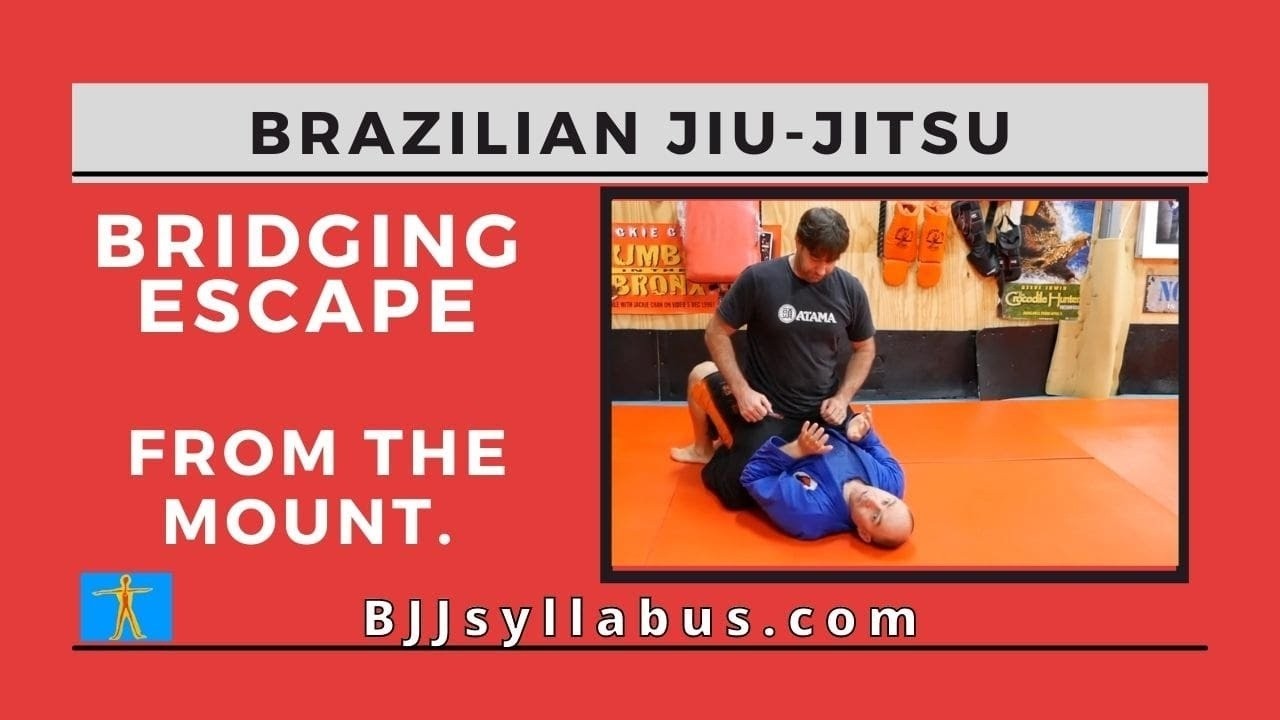 Learn Brazilian Jiu Jitsu - Mount escape - How to get someone off you ...