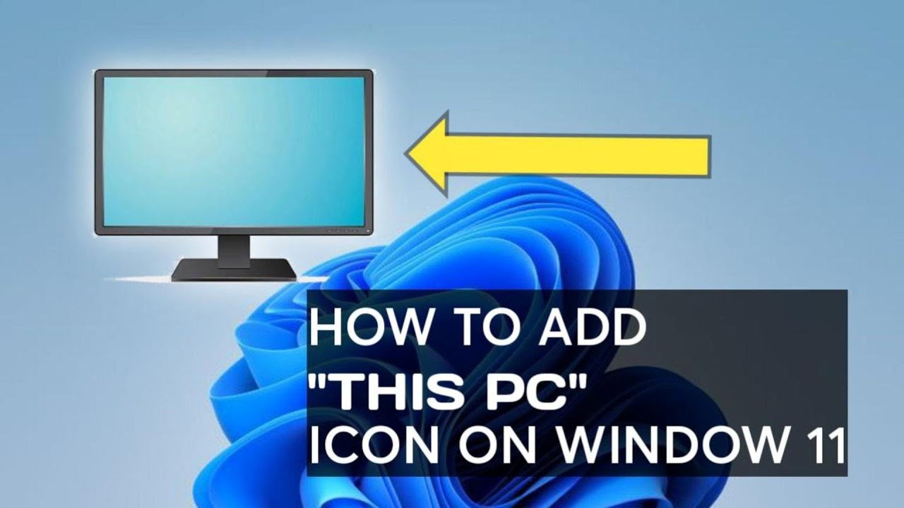 NAMNA YA KUWEKA THIS PC KWENYE COMPYUTA / HOW TO ADD 'THIS PC'' ICON ON ...