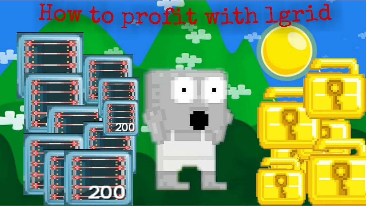 HOW TO PROFIT WITH LASER GRID |GROWTOPIA| OMG!! 😎😎 - YouTube