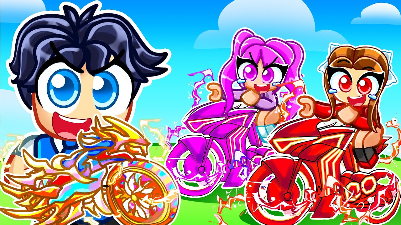 I Pretended To Be A NOOB, Then Used PHOENIX LORE BIKE In Roblox BIKE ...